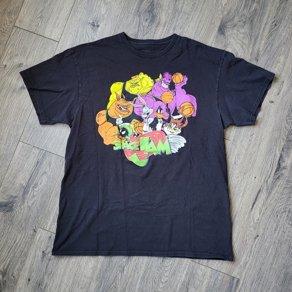 Space Jam | Shirts | Space Jam Tshirt Black Large | Poshmark